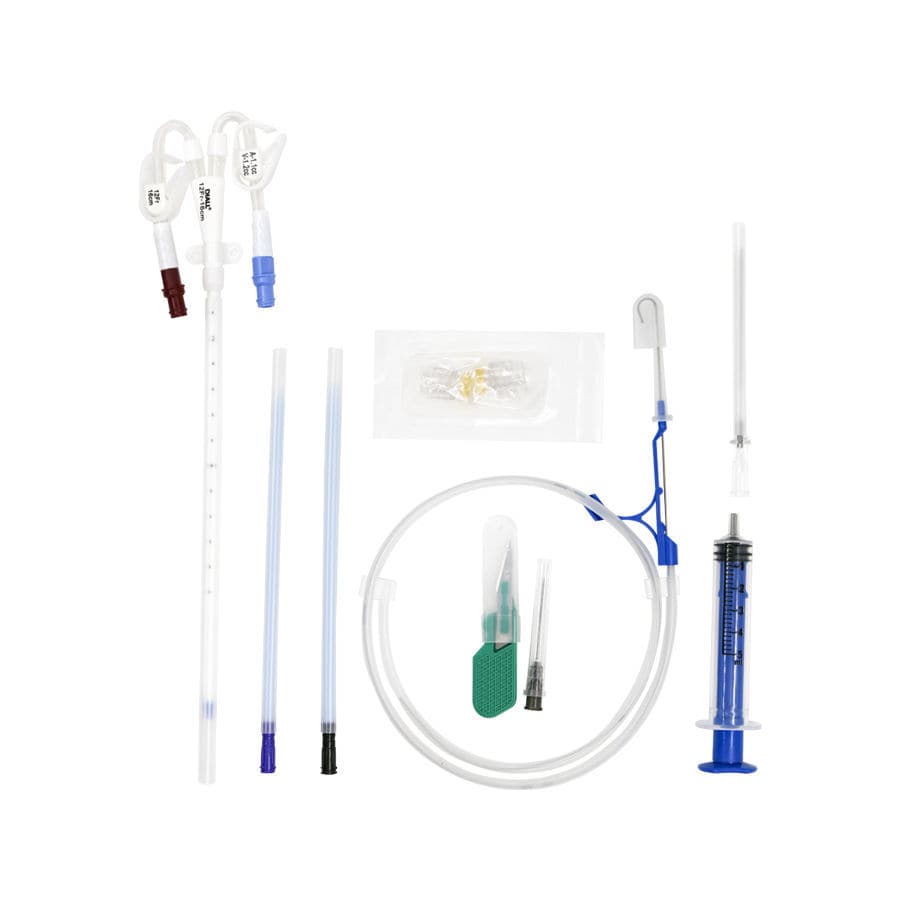 Hemodialysis catheter - DIALL Medical - blood vessel / double-lumen ...