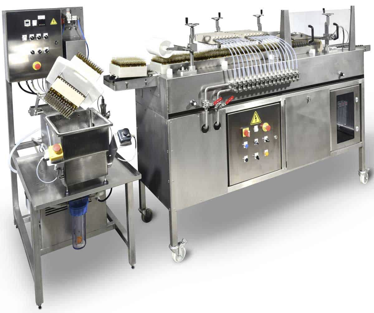 Ampoule filling and sealing machine - VACFILLER 100 - DEREMAUX ...