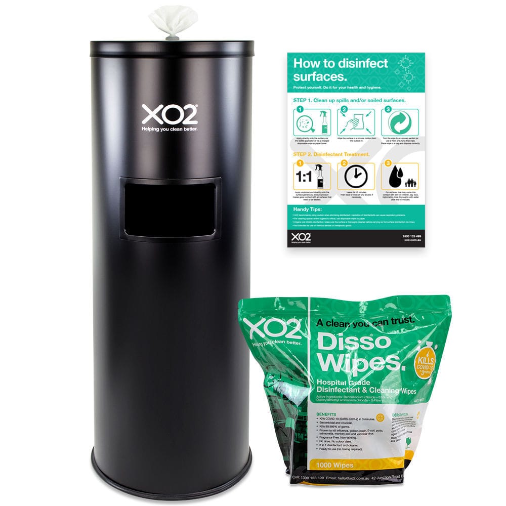 Body hygiene cleansing wipes - Disso® - XO2