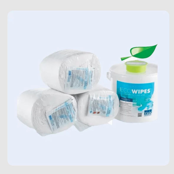 Floors ans surface cleansing wipes - SUPER BIO D - THX MEDICAL - pack of 90