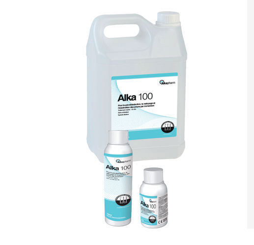 Liquid detergent - Alka 100 - SODEL - 5000 mL / 50 mL / 100 mL