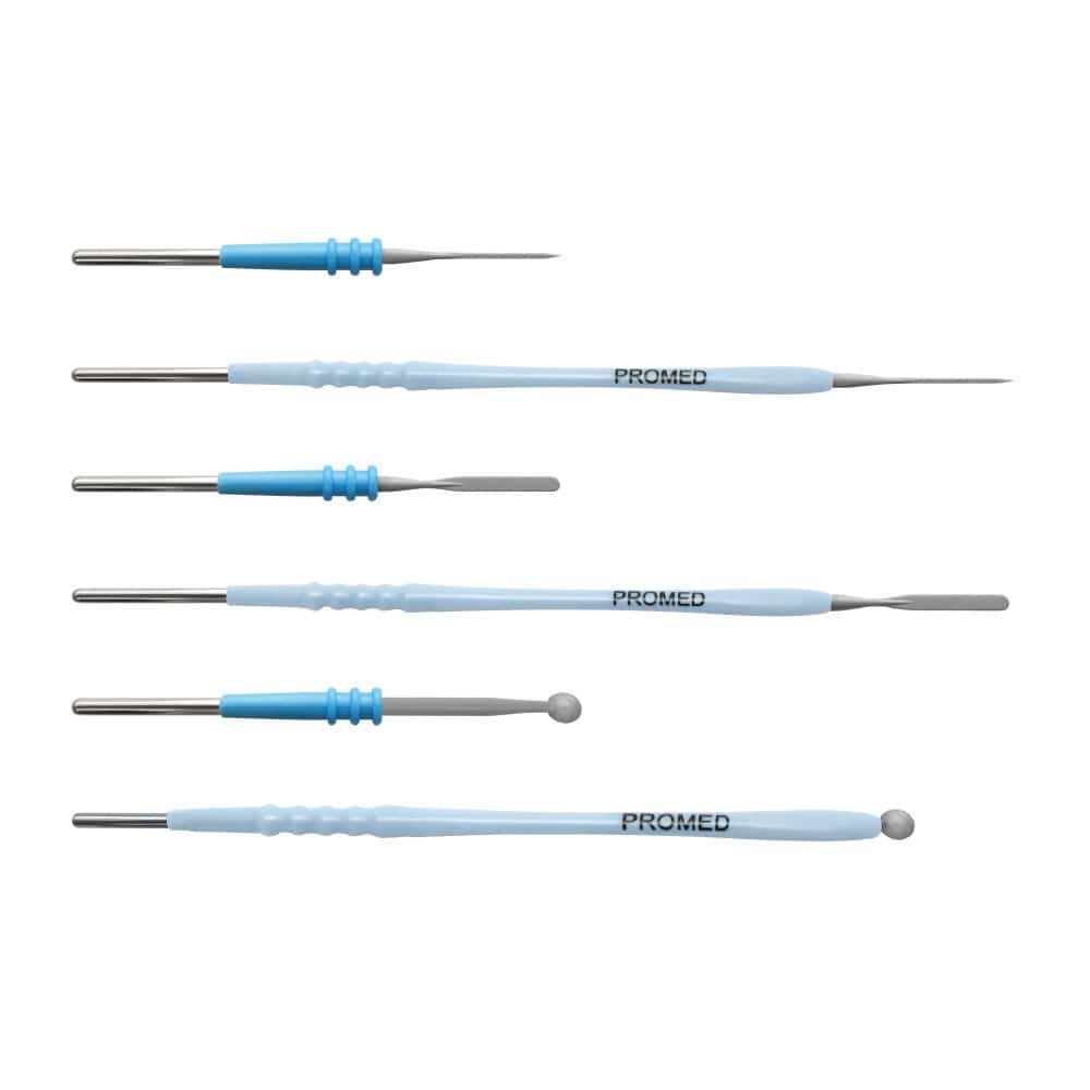 Electrosurgical electrode - Promed - for mini-invasive surgery / ENT ...