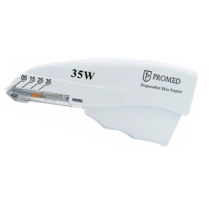 General surgical stapler - Skin closure 35W SW904 - Promed - disposable
