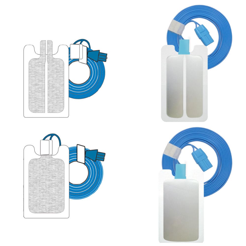 Electrosurgical unit neutral plate - Promed - silicone / adhesive ...