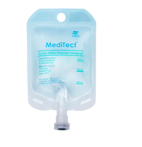Parenteral solution infusion bag - MediTect® - FUJIMORI KOGYO (ZACROS)