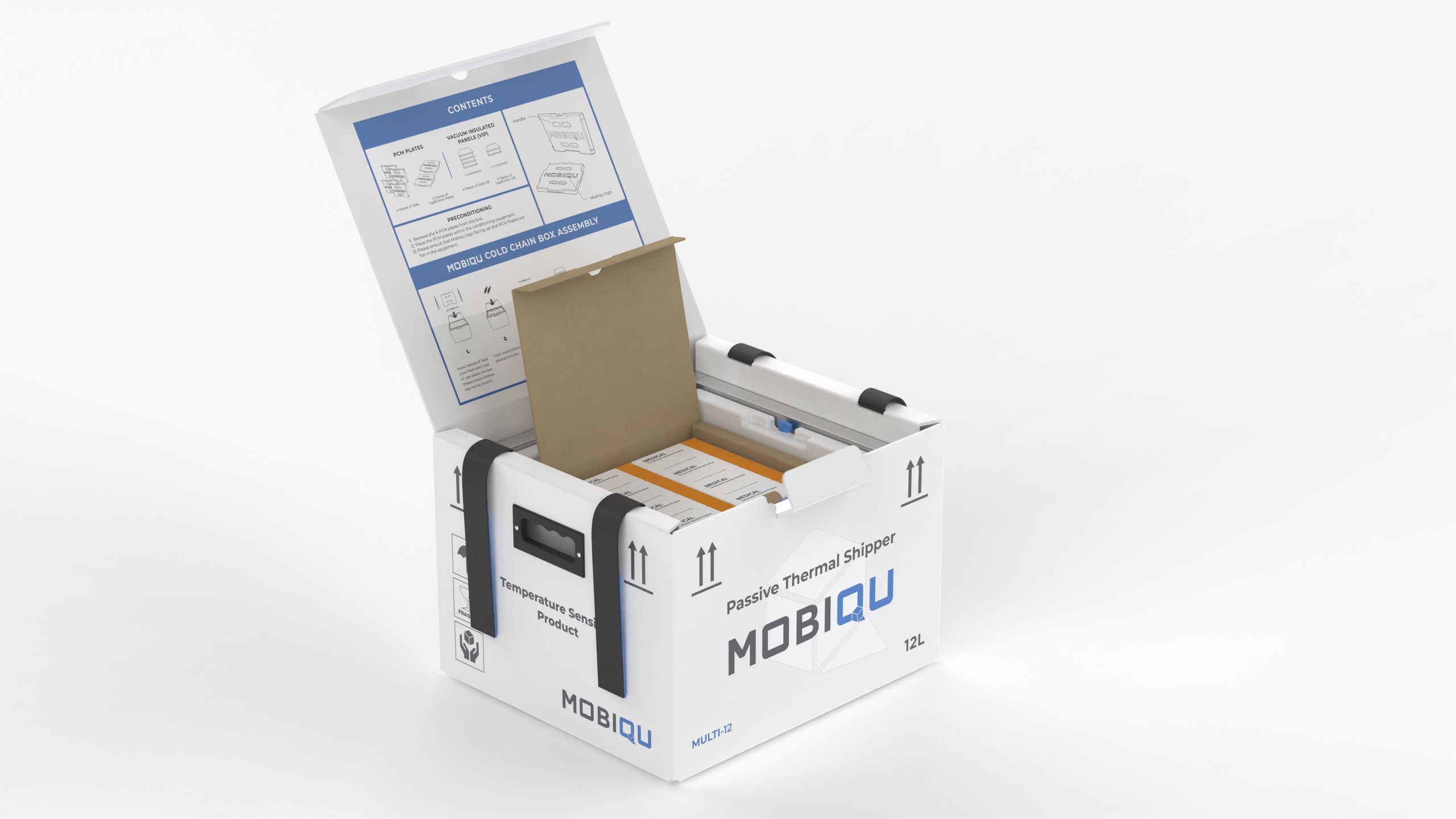 Transport container - MOBIQU - for temperature-sensitive products ...