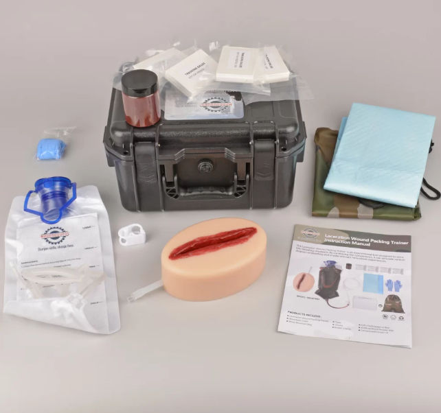 Training simulator - MEQ03004 - MedEduQuest. - wound management / for ...