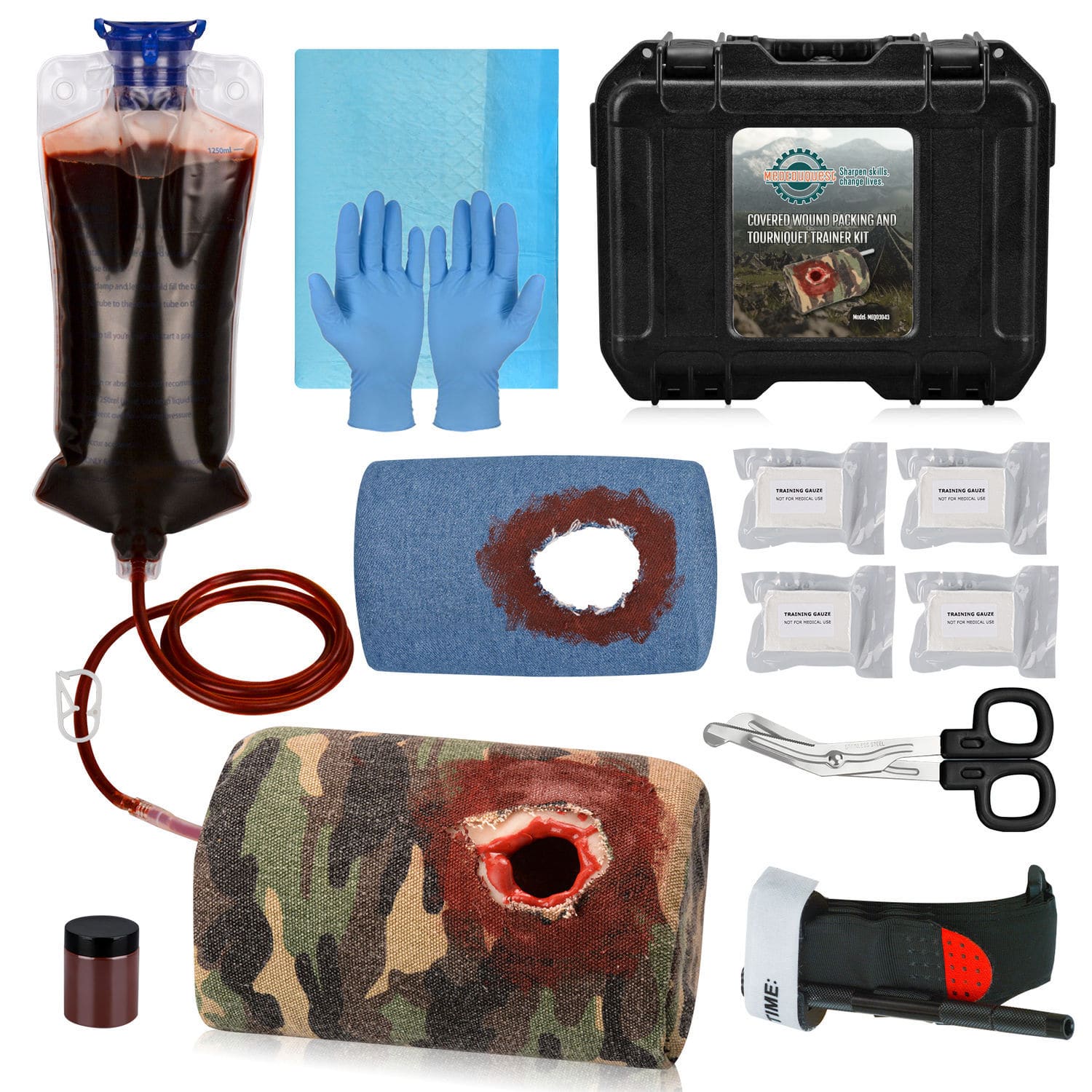 Training simulator - MedEduQuest. - wound management / for general care ...