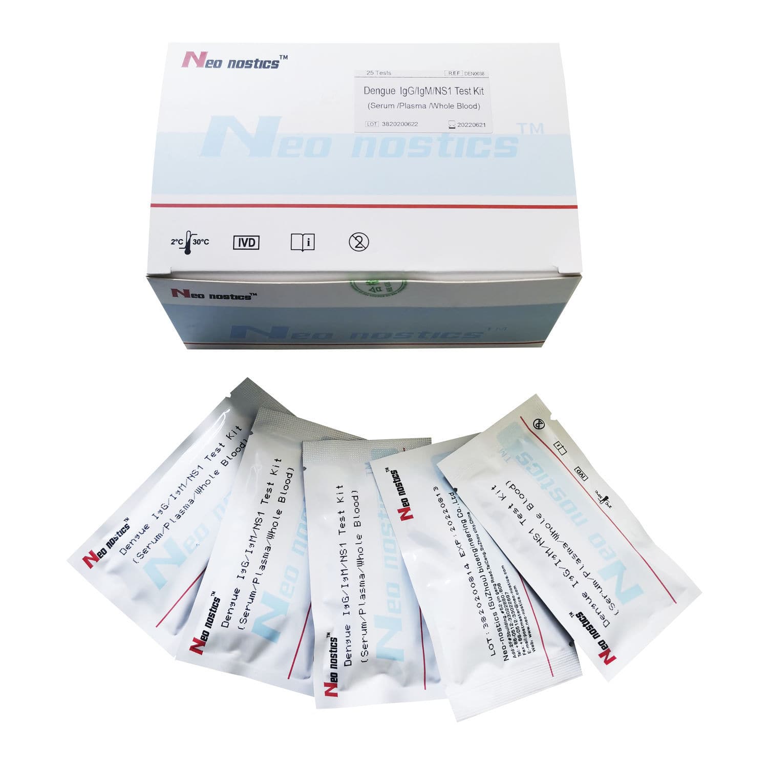 Rapid infectious disease test - DEN0038 - Neo-nostics - dengue fever ...