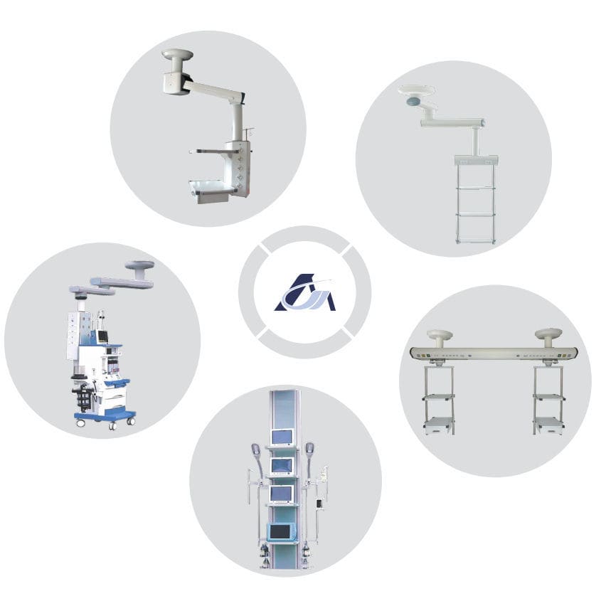 Bridge type pendant - Beijing Aerospace Changfeng medical - ceiling ...