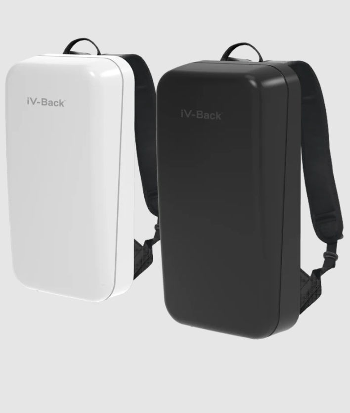 Medical device backpack - iV-Back® - OSAA Innovation ApS