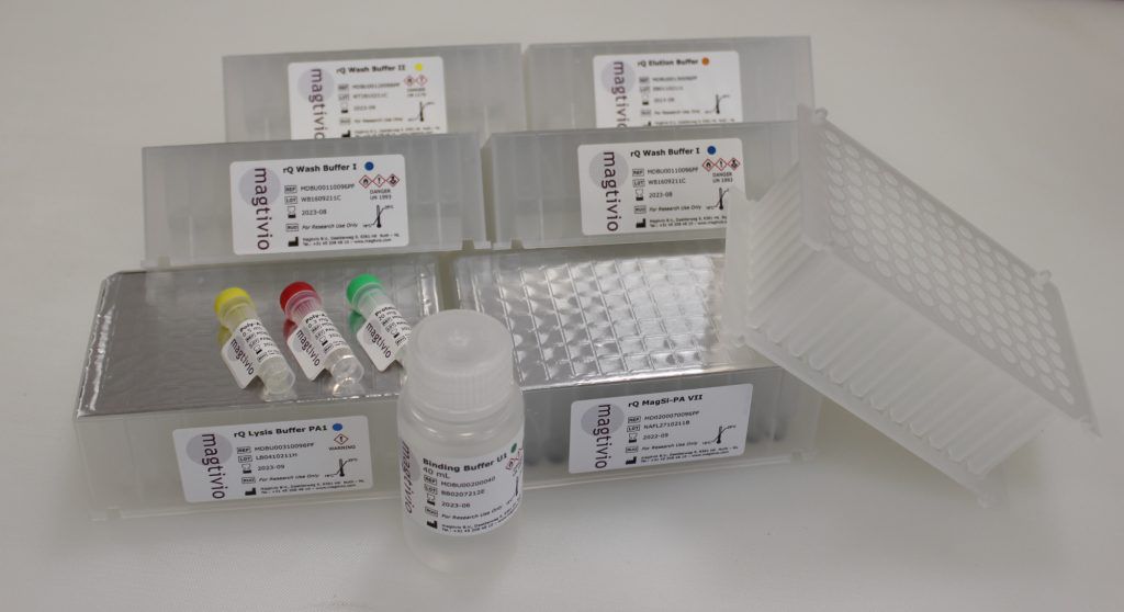 DNA extraction test kit - rQ - magtivio B.V. - serum / plasma ...