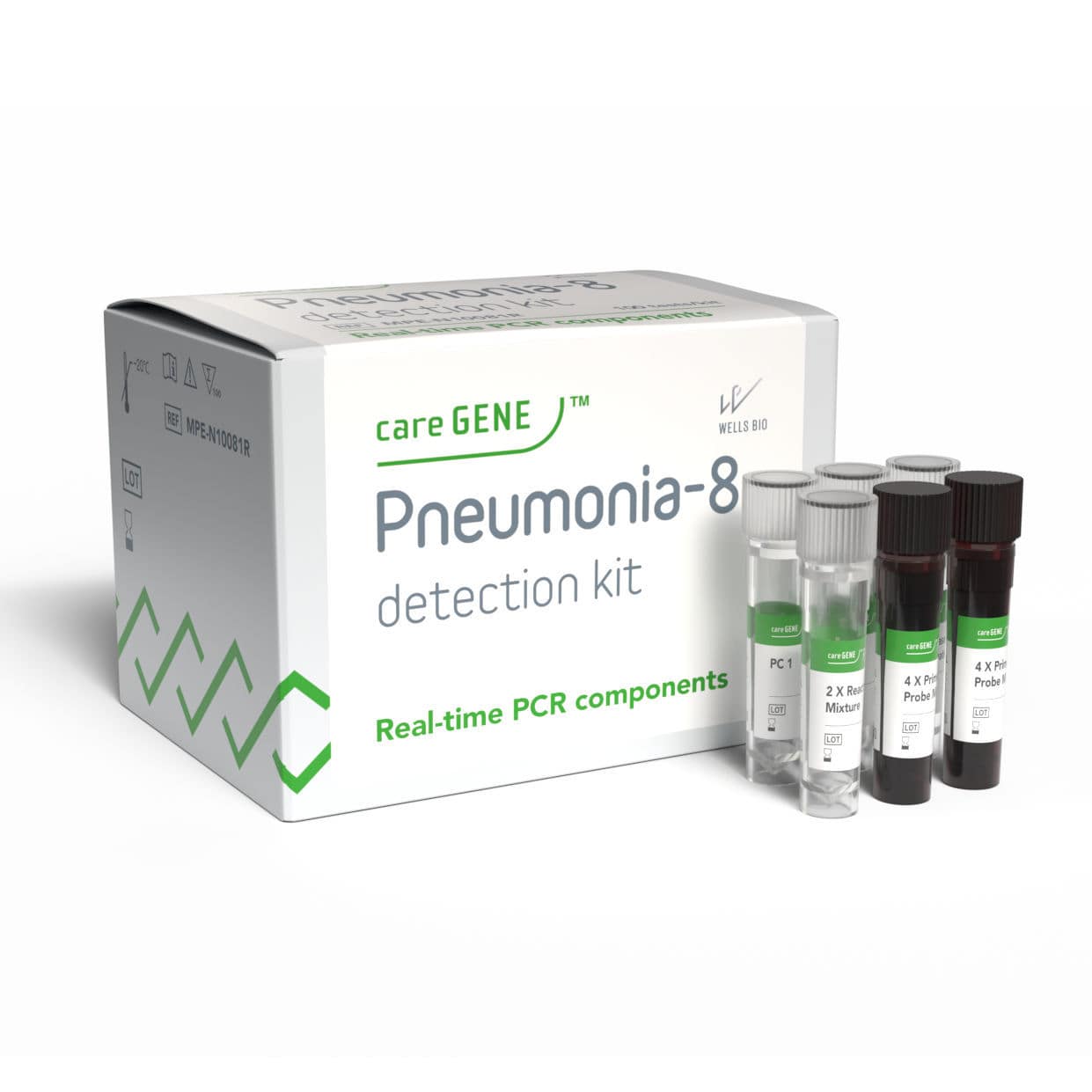 Pneumonia detection kit - careGENE™ Pneumonia-8 detection kit (RUO ...