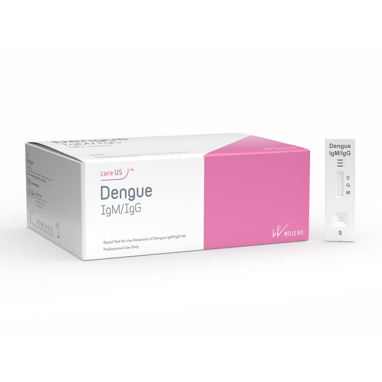 Dengue fever rapid diagnostic test - careUS™Dengue IgM/IgG - WELLS BIO ...