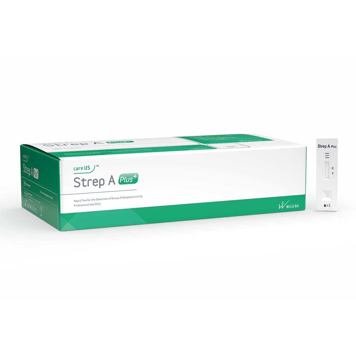 Streptococcus A rapid diagnostic test - careUS™ Strep A Plus - WELLS ...