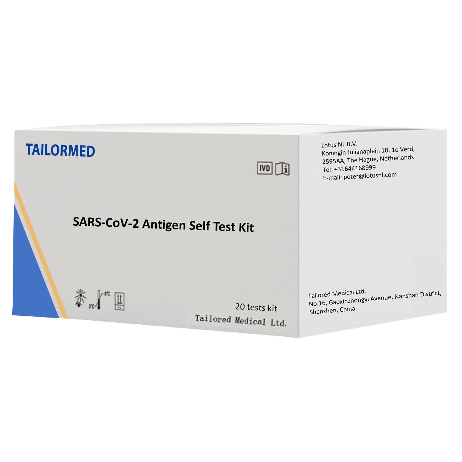 Rapid infectious disease test - Tailored Medical Ltd - for antigens ...