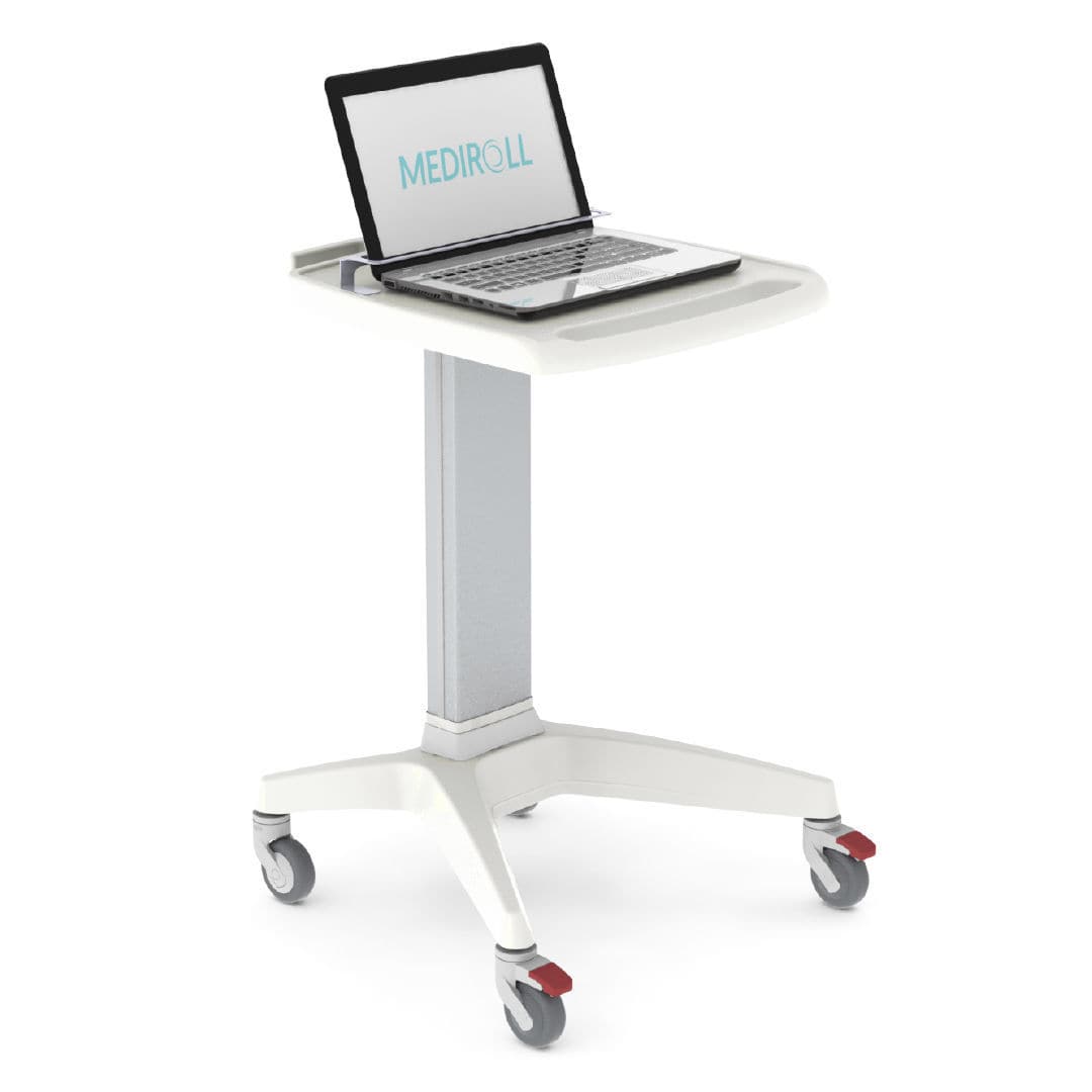 Medical computer trolley - Mediroll LTD - for laptop / for tablet PC ...