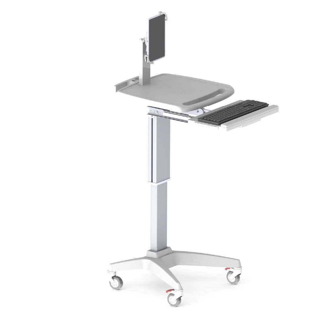 Tablet computer trolley - Mediroll LTD - height-adjustable ...
