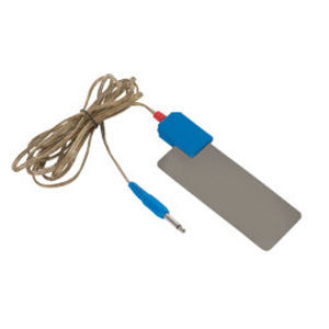 Electrosurgical unit neutral plate - Biogyn - stainless steel