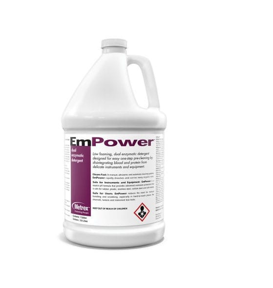 Foaming detergent - EmPower™ - Metrex - liquid / 20000 mL / 60 mL