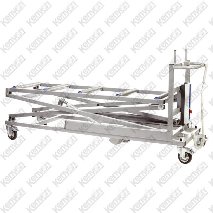 Lifting mortuary trolley - Mortuaryequipment.net - for embalming ...
