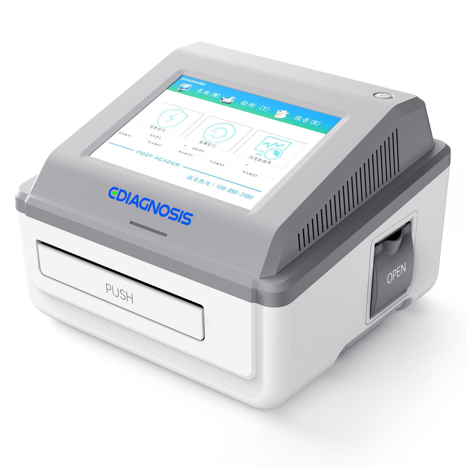 Semi-automatic immunoassay analyzer - QMT8000 - EasyDiagnosis - for ...
