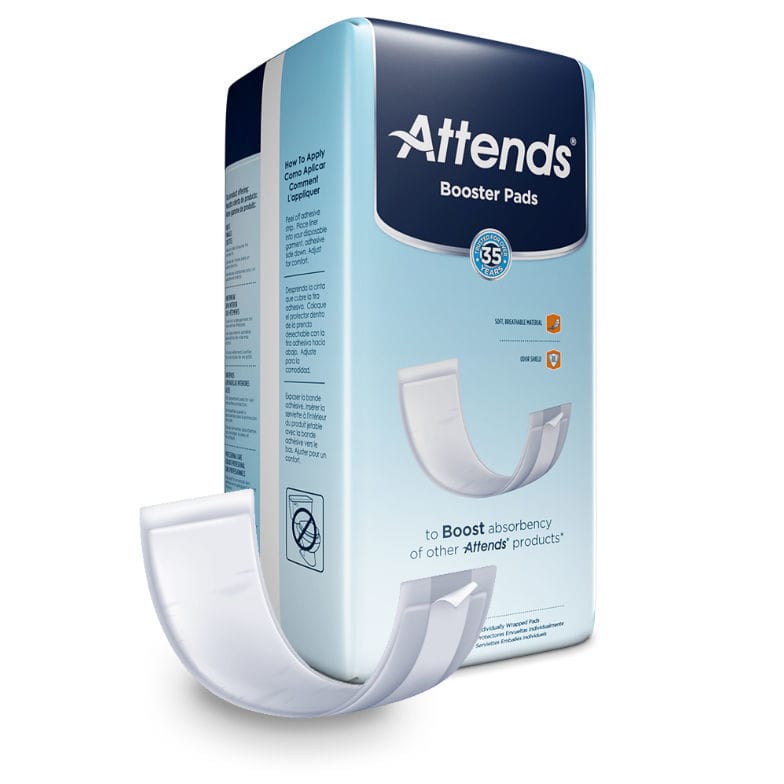 Women sanitary pad - BST0192 - Attends - breathable / box of 24 units