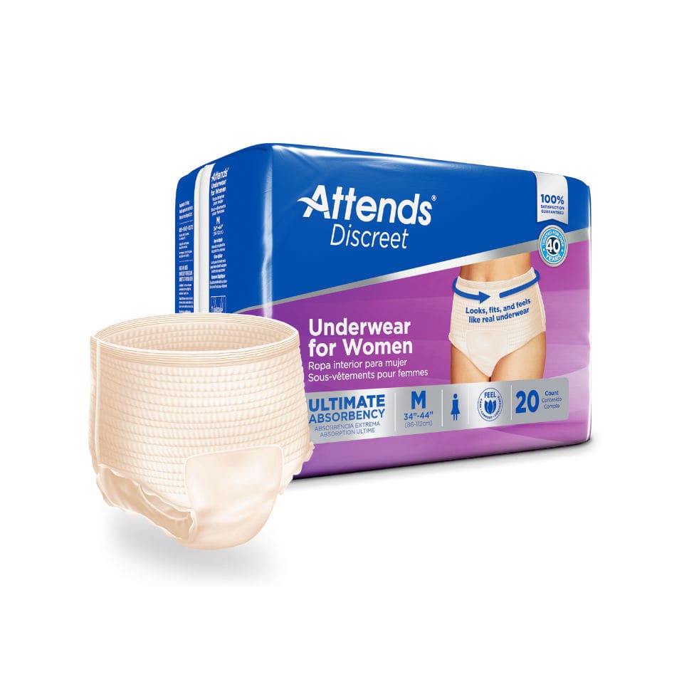 Women diapers - ADUF series - Attends - breathable / box of 20 units ...