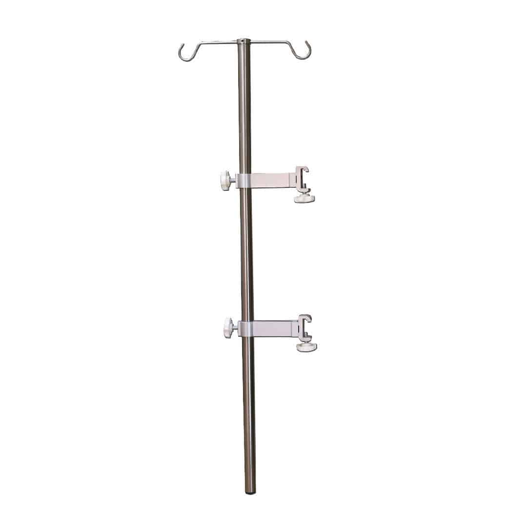 IV pole system on casters - PNT-SA-C - Point Medical Gas Systems ...