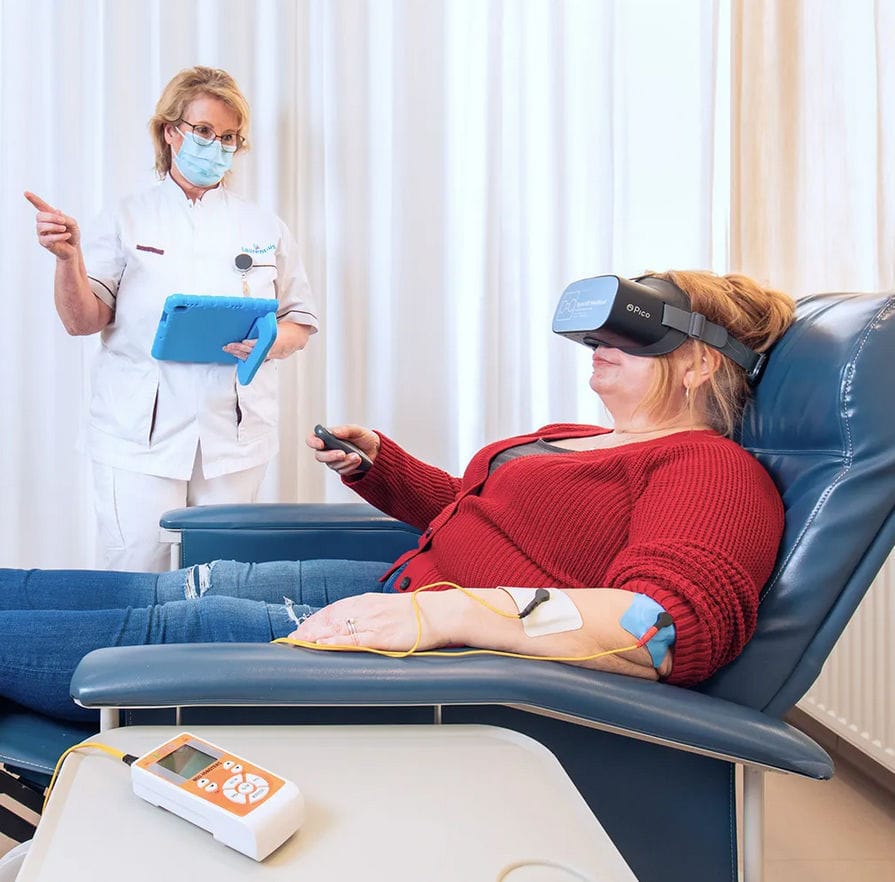 Medical virtual reality platform - SyncVR - for pain management