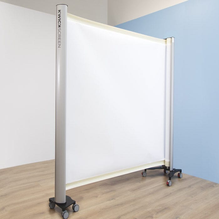 Mobile hospital screen - Pro - Aspire - portable / retractable / 1-panel