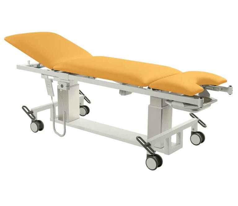Gynecological examination table - VITA-GYN - SIMPEX - electric ...
