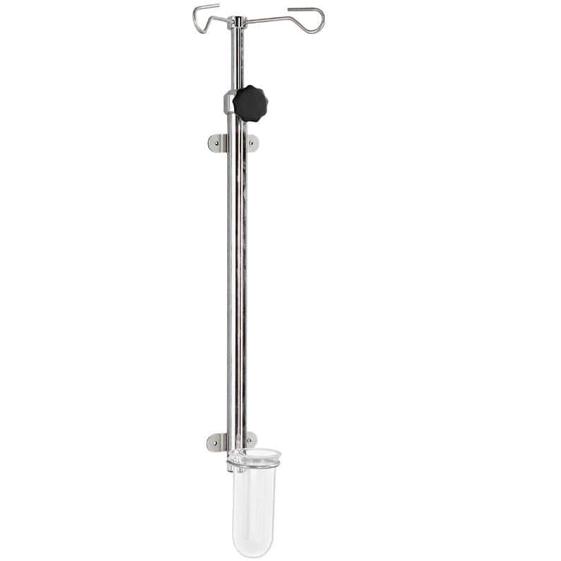 Wall-mounted IV stand - VALVA-CARE Mini - SIMPEX - 2-hook / height ...
