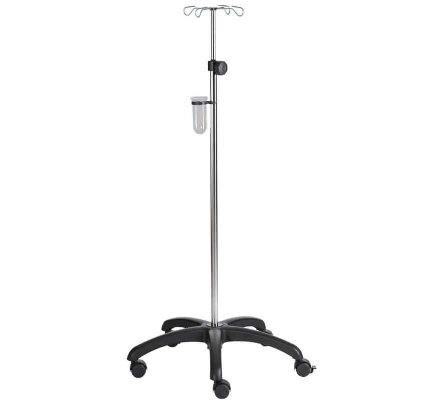 IV stand on casters - ECCO-CARE Mini - SIMPEX - 4-hook / stainless ...