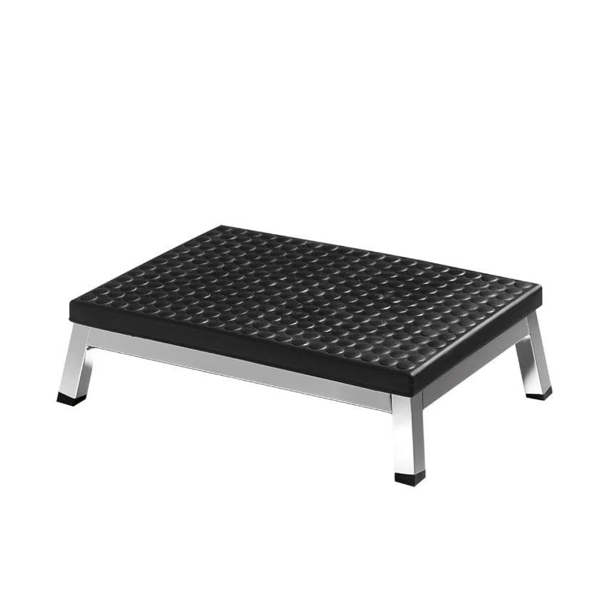 1-step step stool - UNO-SECUR Mini - SIMPEX - stainless steel / non-slip