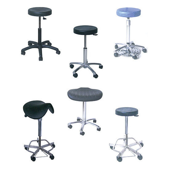 Surgeon stool - ALT series - Altermedical - height-adjustable / on ...