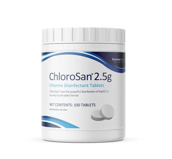 Floors ans surface disinfectant - ChloroSan® - Scotmas Group - tablets ...
