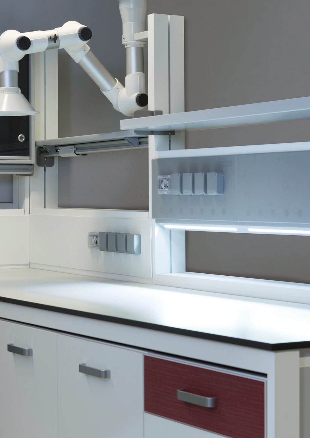 Floor-standing laboratory workstation - WSplug series - Labosystem ...