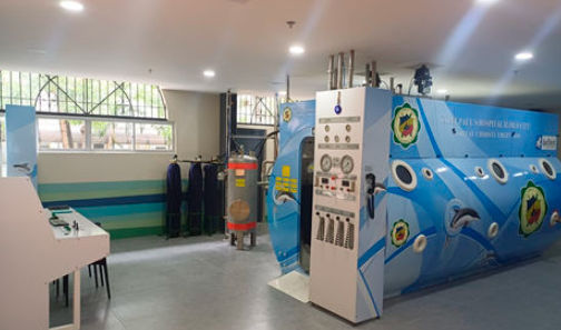 Oxygen therapy hyperbaric chamber - OMEGA 8 - Barotech - multiplace