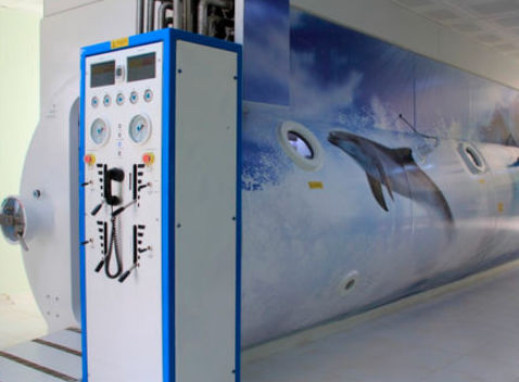 Oxygen therapy hyperbaric chamber - OMEGA 12 - Barotech - multiplace