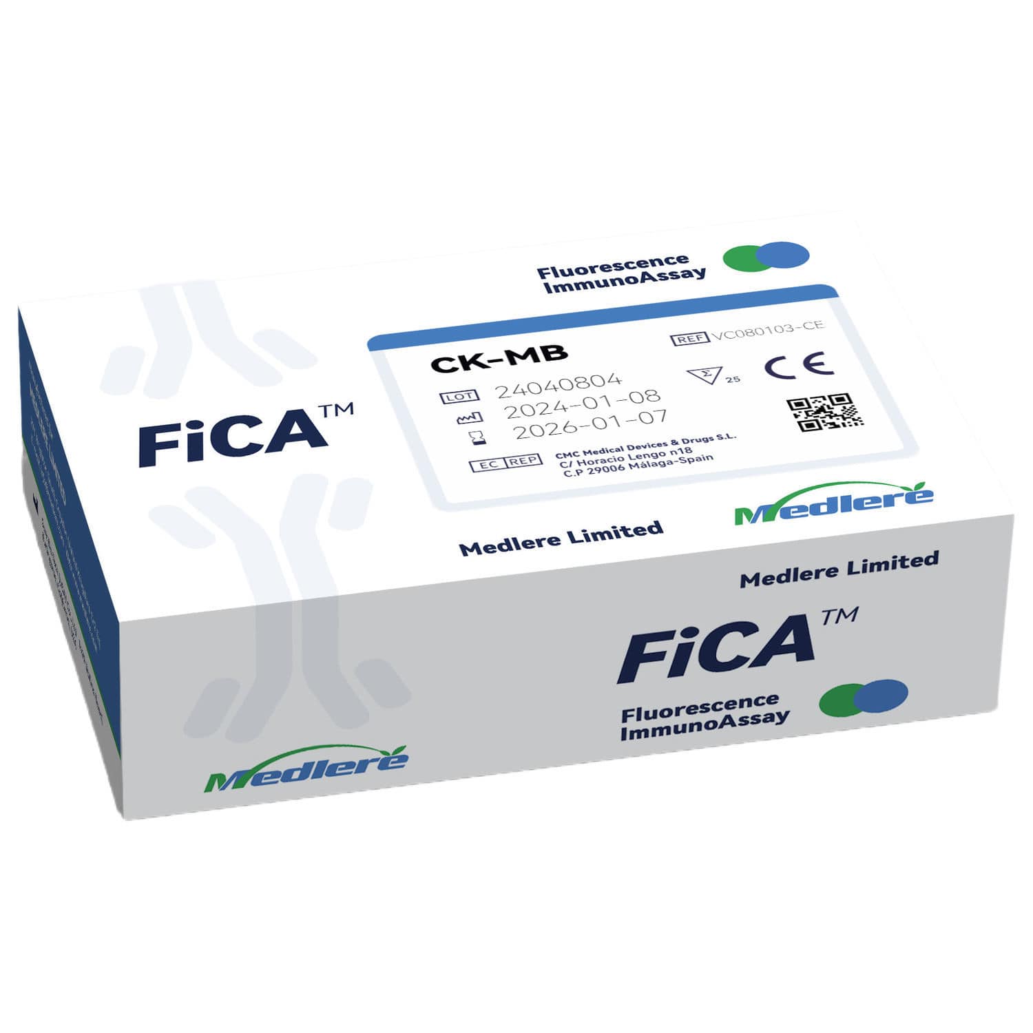 Myocardial infarction test kit - FiCA™ - Medlere Limited - creatine ...