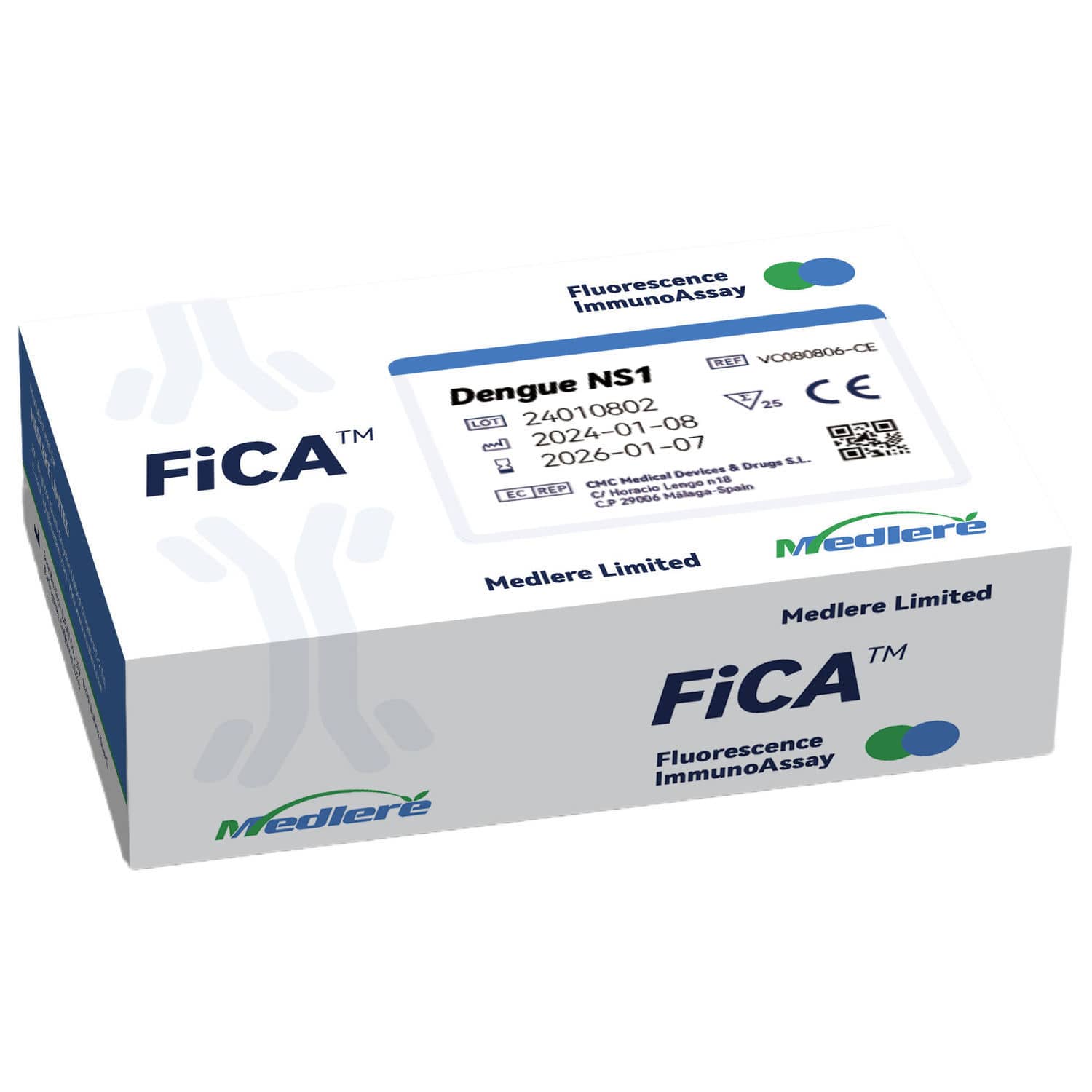 Dengue fever test kit - FiCA™ - Medlere Limited - serum / plasma ...