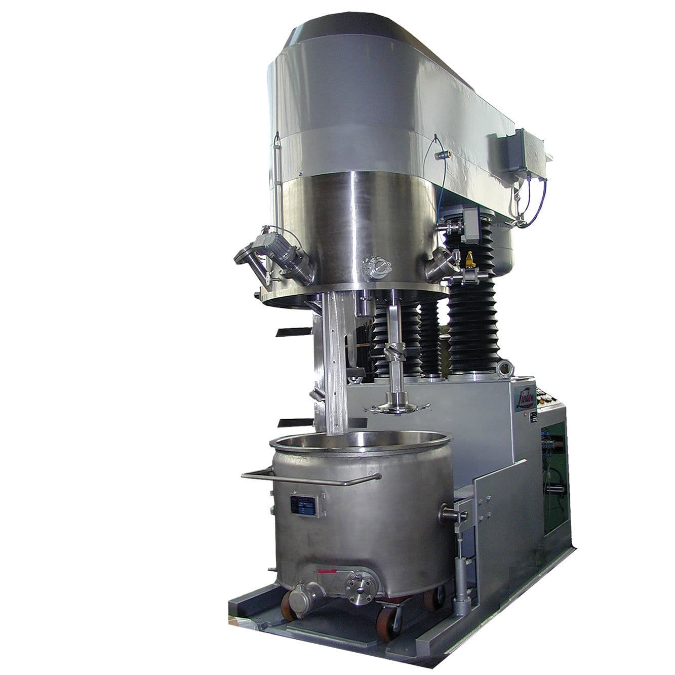 Vertical mixer - TYPE LPMD 1000 - Linden - benchtop / industrial / vacuum