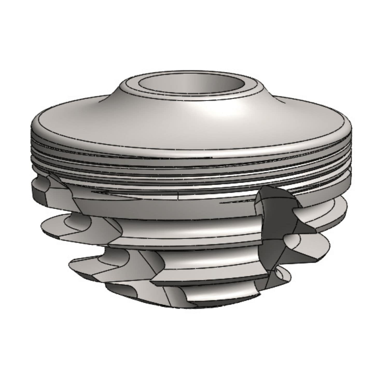 Conical dental implant - Jumbo - Dental Evolutions, Inc - titanium ...