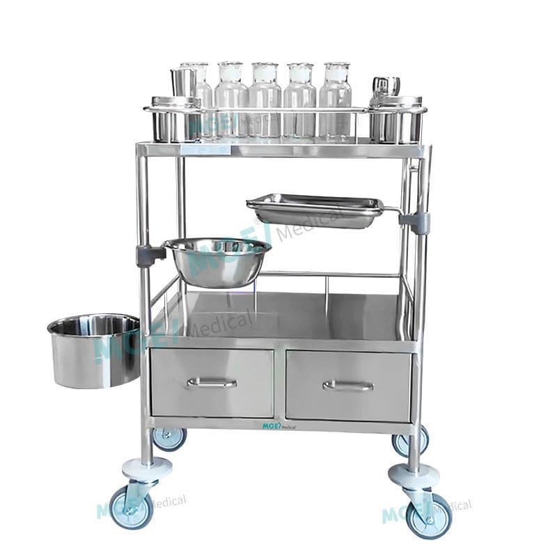 Medical trolley - MGE-TE83 - Medige International Industries ...