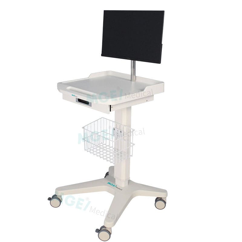 Medical computer trolley - MGE-MTN1B - Medige International Industries ...