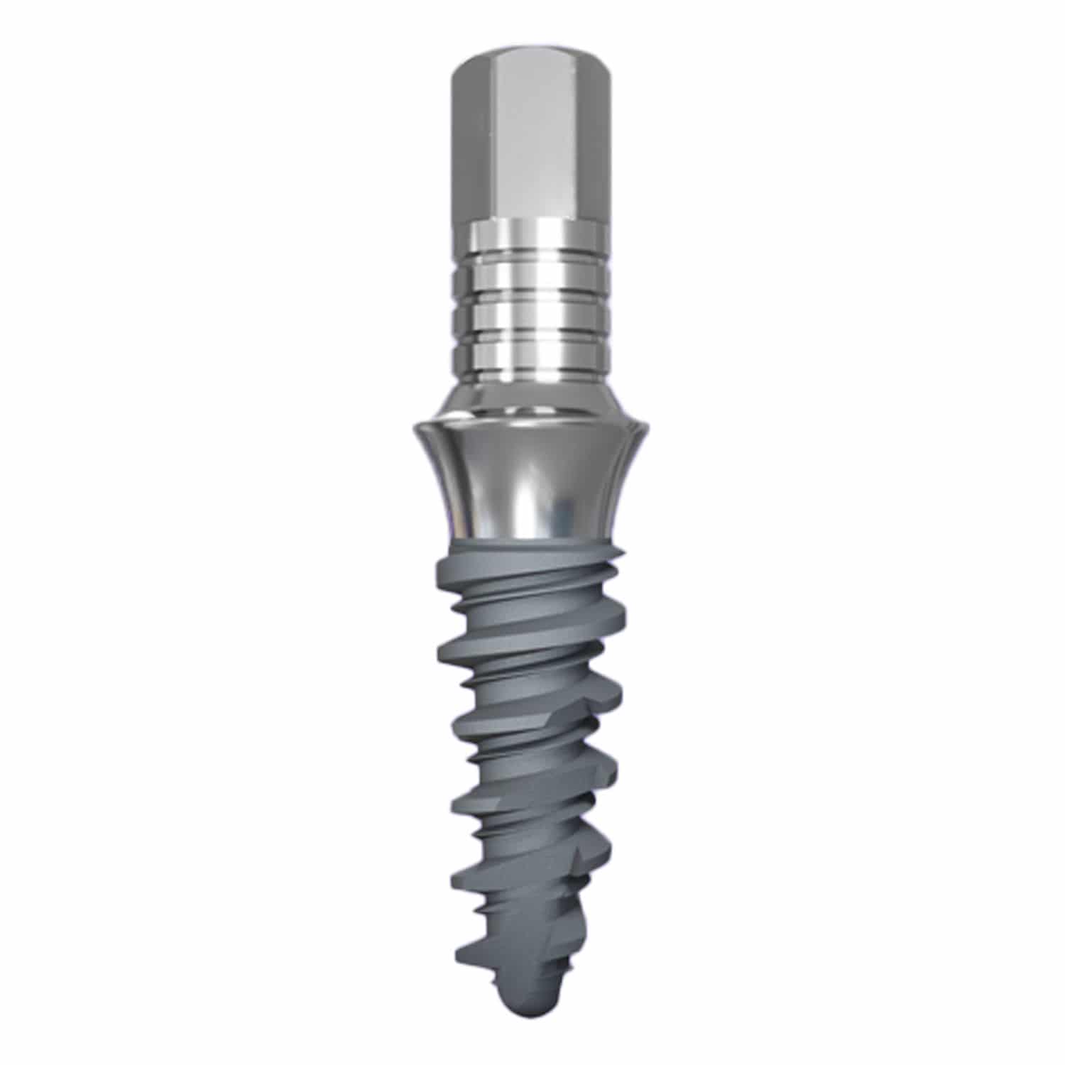 Conical dental implant - POWER OM - IML Swiss Dental Implants - titanium / one-piece / rough