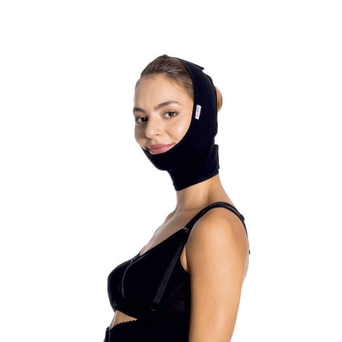 Post-operative support compression mask - H002 - Lipoteks - women
