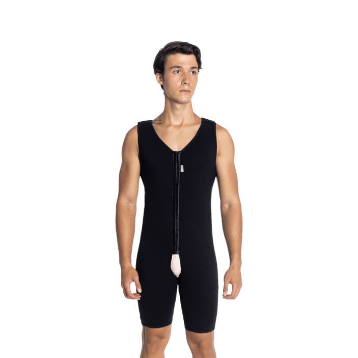 Post-operative support compression suit - BM01 - Lipoteks - men / L / M