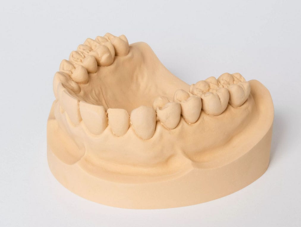 Stone dental material - rapid - Dentona AG - for impression trays / for ...